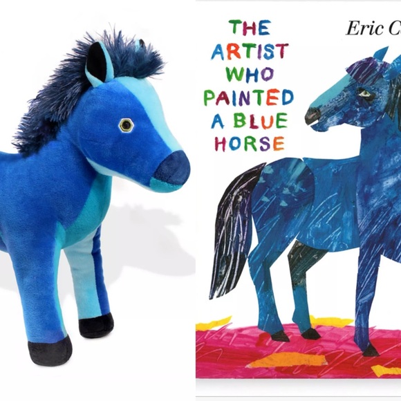 eric carle | Toys | Eric Carle The Artist Who Painted A Blue Horse ...